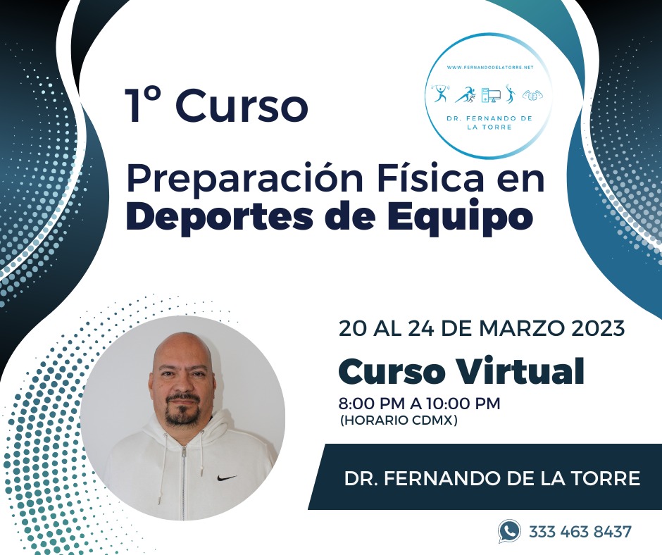 CURSO PREPARACIÓN FÍSICA EN DEPORTES DE EQUIPO - Fernando De la Torre